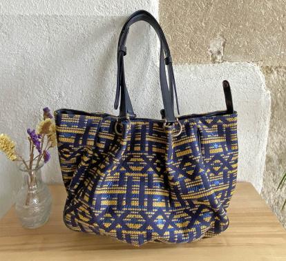 sac à main femme Oman Jacquard - Monde Ethique Camille